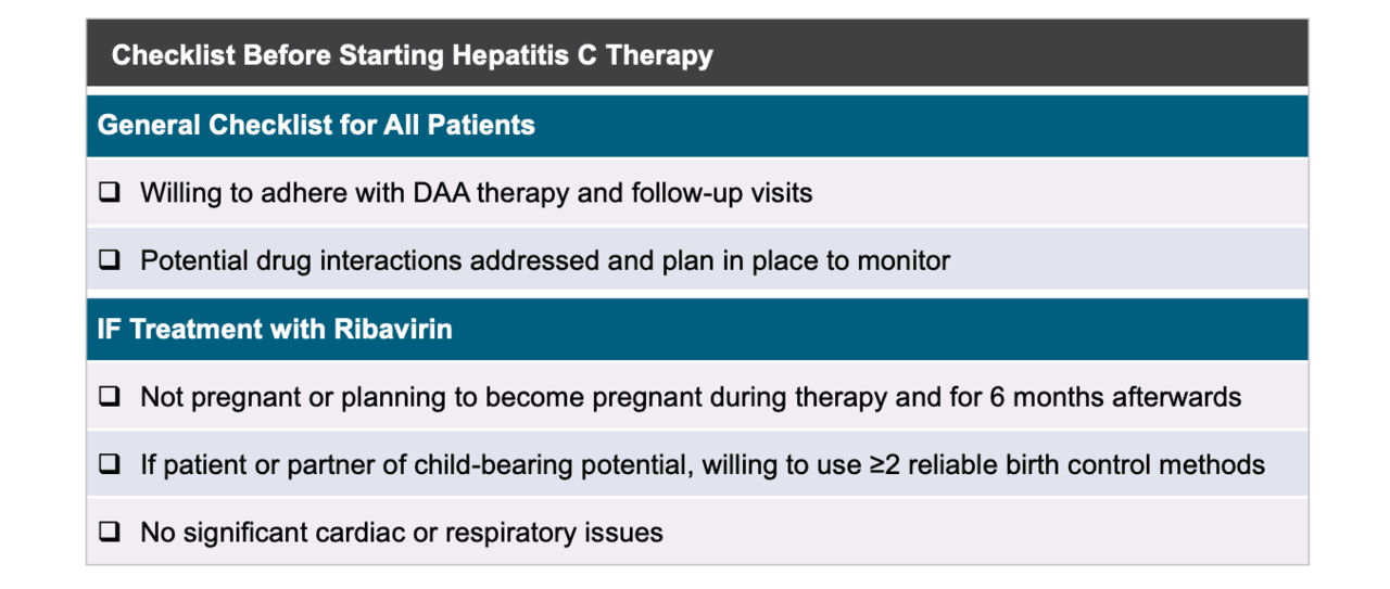 Core Concepts - Making a Decision on When to Initiate HCV Therapy ...
